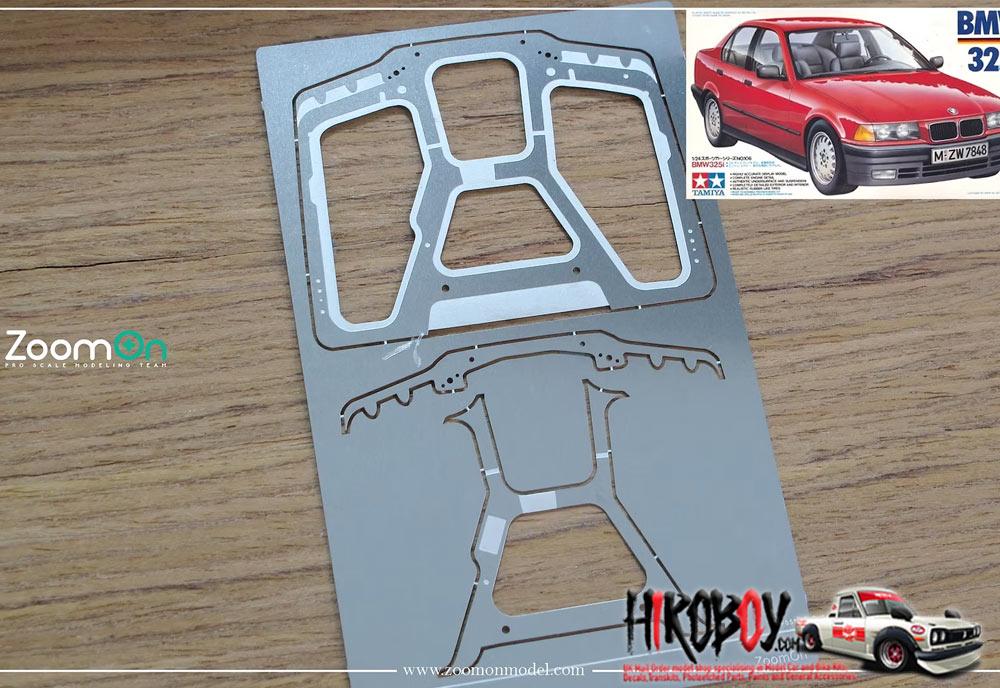 1:24 BMW 325i Hood Structure For Tamiya | ZD128 | ZoomOn
