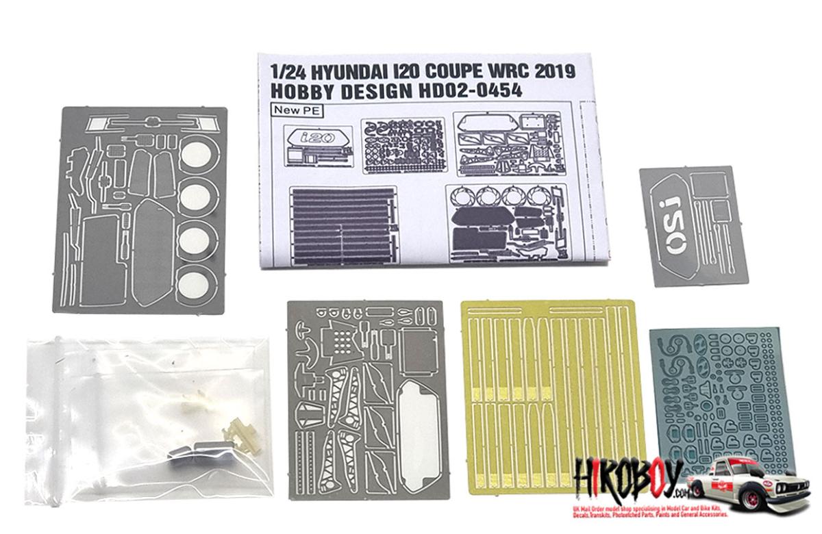 1:24 Hyundai I20 Coupe WRC Detail Set | HD02-0454 | Hobby Design