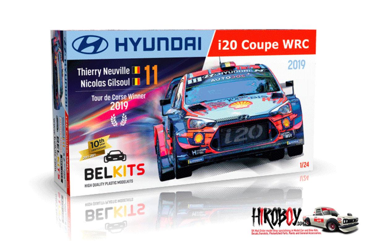 1:24 Hyundai i20 coupe WRC 2019 Neuville | BEL014 | BelKits