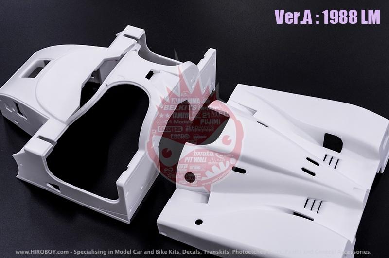 1:24 Jaguar XJR-9 1988 LM Ver A - Full Detail Multi Media Kit | MFH ...