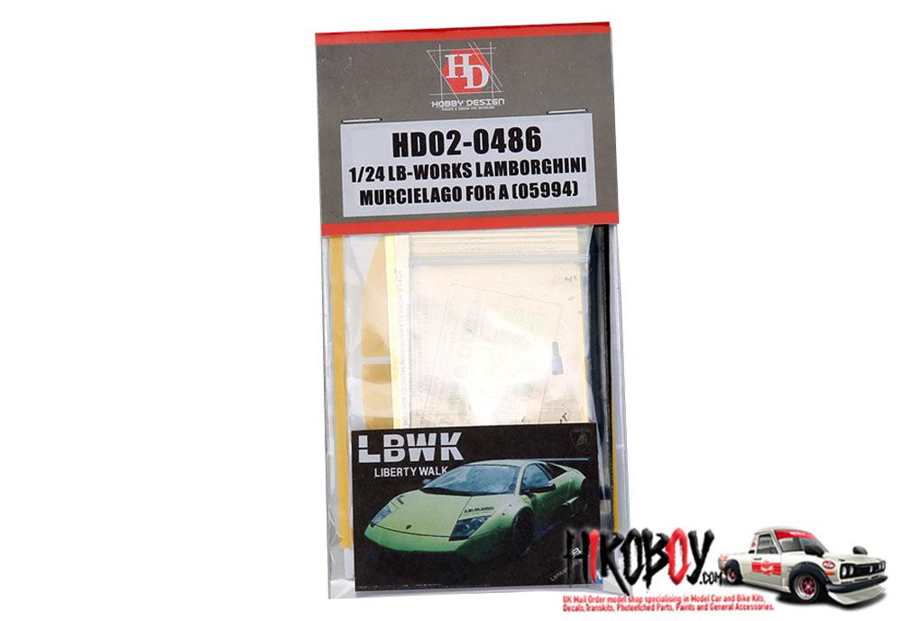 1:24 LB-Works Lamborghini Murcielago Detail Set For Aoshima 05994 ...