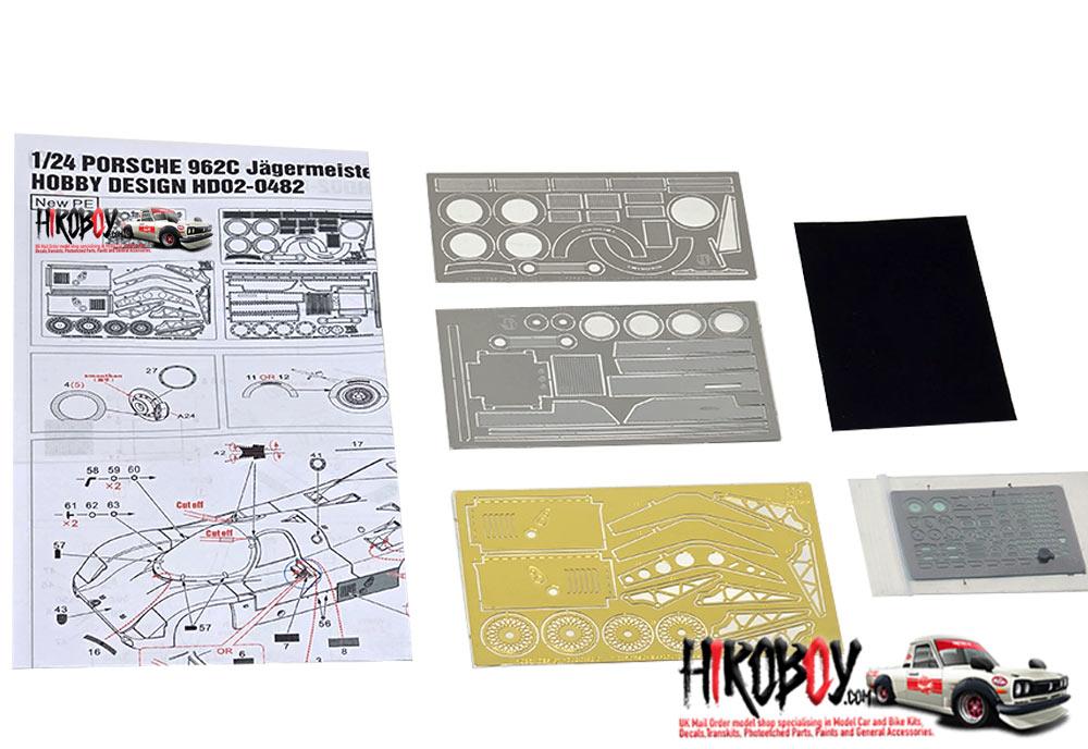 1:24 Porsche 962C Jaeger Detail Set For Tamiya 24372 | HD02-0482 ...