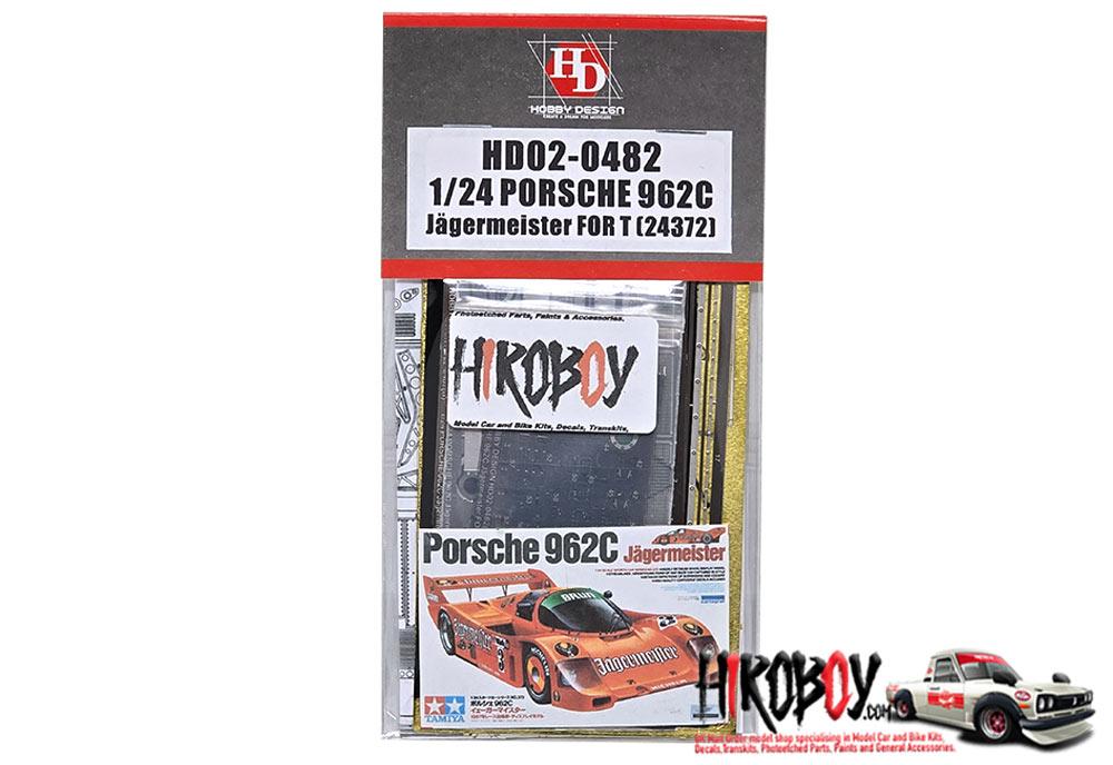 1:24 Porsche 962C Jaeger Detail Set For Tamiya 24372 | HD02-0482 ...