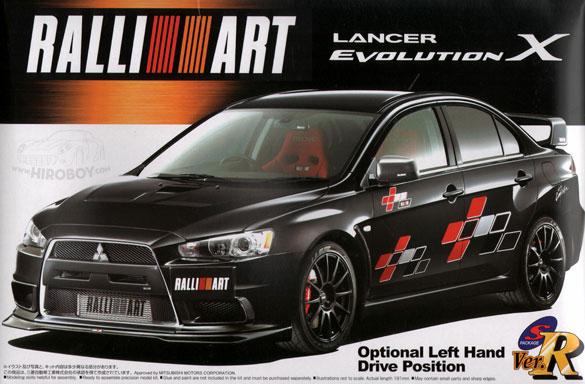1:24 Lancer Evolution X (Ralliart Version) | AOS-055441 | Aoshima