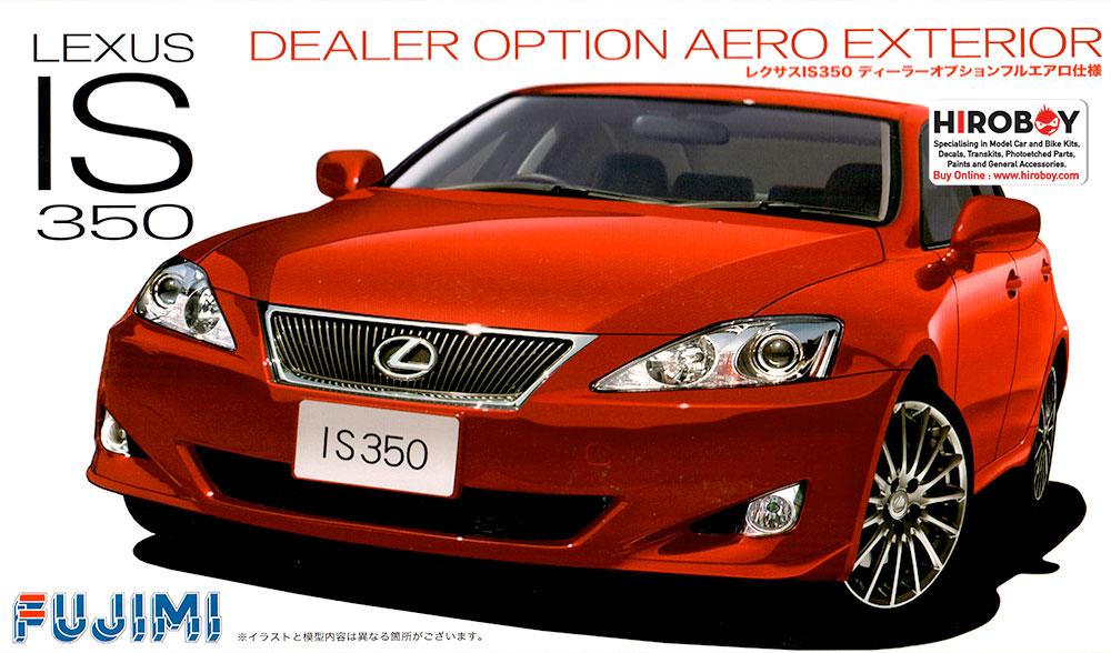1:24 Lexus IS 350 (Dealer Option Aero Exterior) | FUJ-03684 | Fujimi