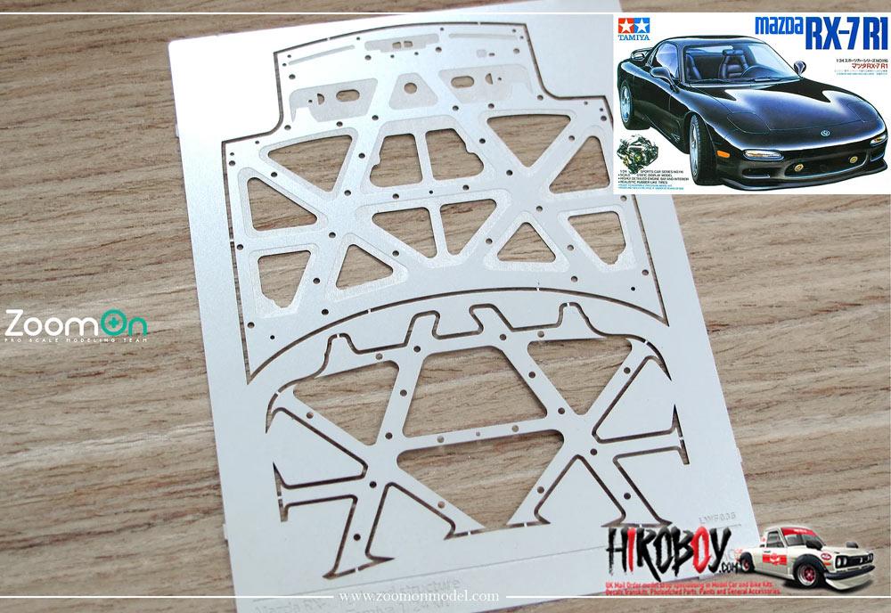 1:24 Mazda RX-7 FD Hood Structure TAM24116 | ZD082 | ZoomOn