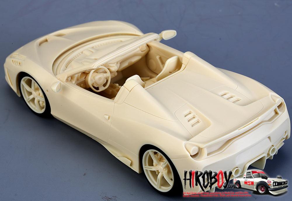 1:24 Ferrari 458 Speciale A - Full Resin Model Kit | AM02-0079 | Alpha ...