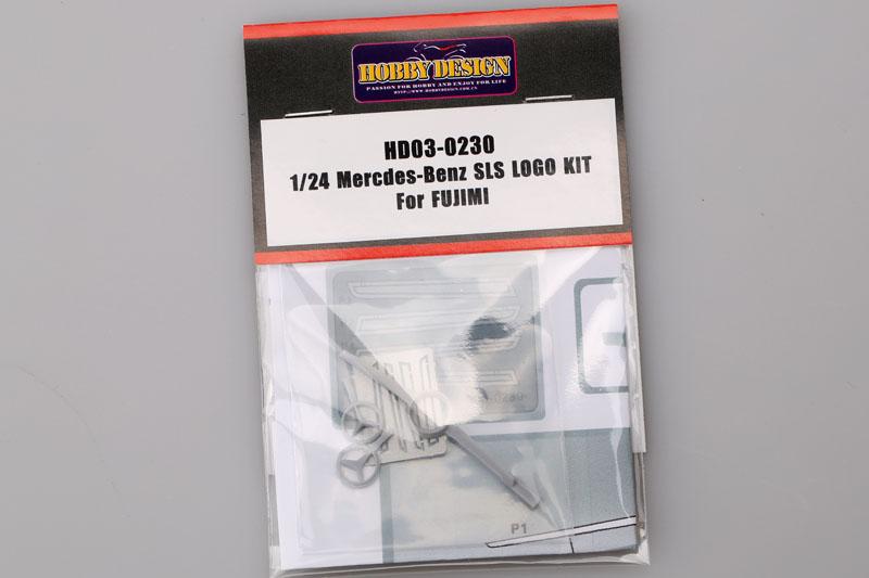 1:24 Mercedes-Benz SLS LOGO KIT For Fujimi (Resin+Photoetched) | HD03 ...