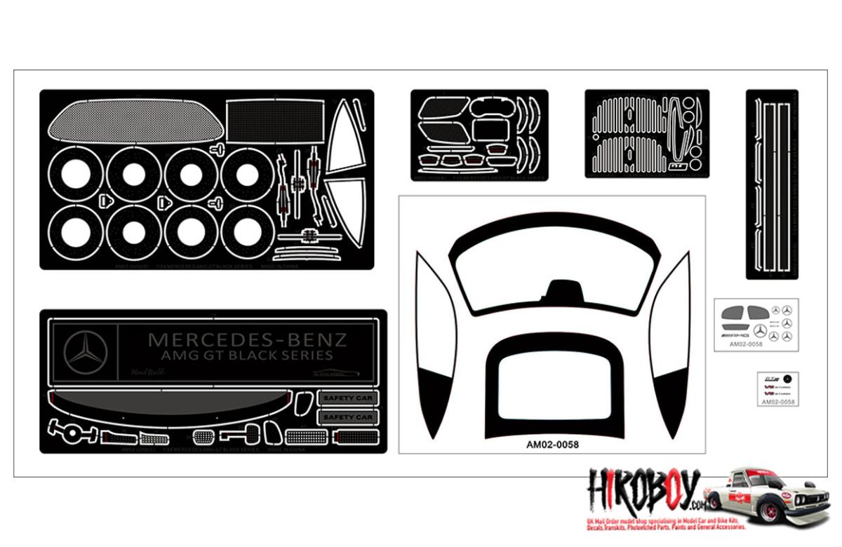 1:24 Mercedes AMG GT Black Series - Full Resin Model Kit | AM02-0058 ...