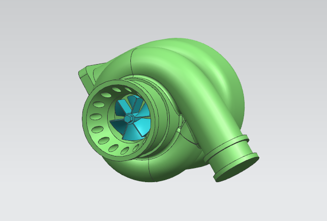 1:24 Big Turbo Kits (Resin) x3 | HD03-0393 | Hobby Design