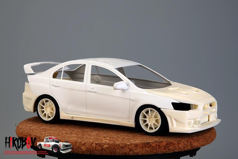 1:24 Mitsubishi Lancer Evolution X FQ-400 For Aoshima EVO X Series ...