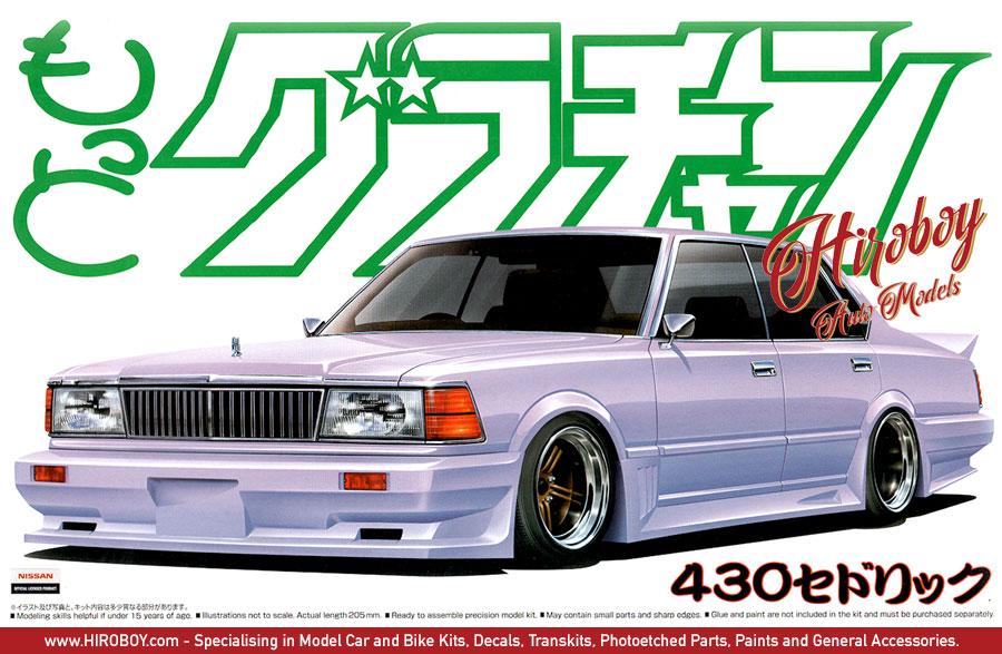 1:24 Nissan Cedric (430) 1981 Motto Grachan Model Kit | AOS-048115 ...