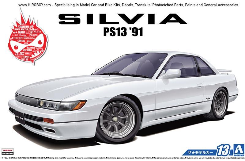 1:24 Nissan PS13 Silvia K's '91 | AOS-052105 | Aoshima