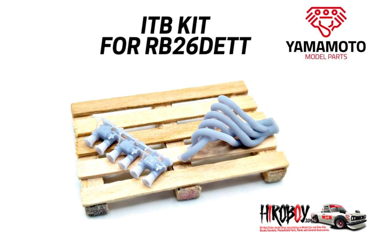 1:24 Nissan Skyline R32 RB26 ITB Throttle bodies Kit for Tamiya ...