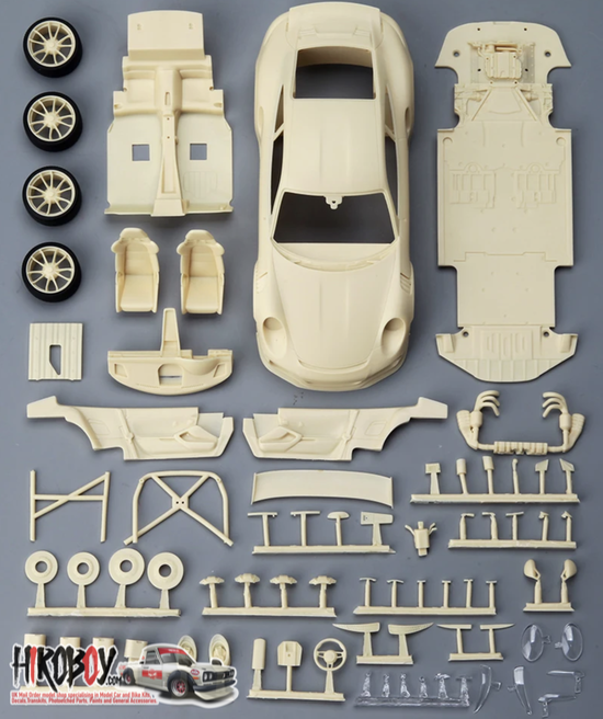1:24 Porsche 911 GT3 RS - Full Resin Model Kit | AM02-0037 | Alpha Models