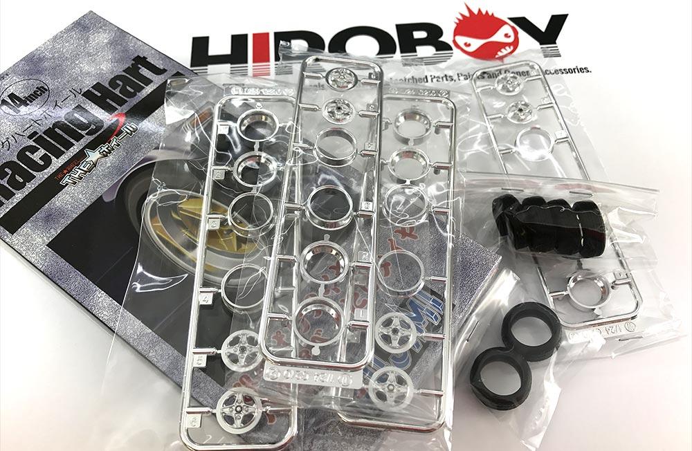 1:24 14" Takechi Project Racing Hart FR 4H Wheels and Tyres | FUJ ...