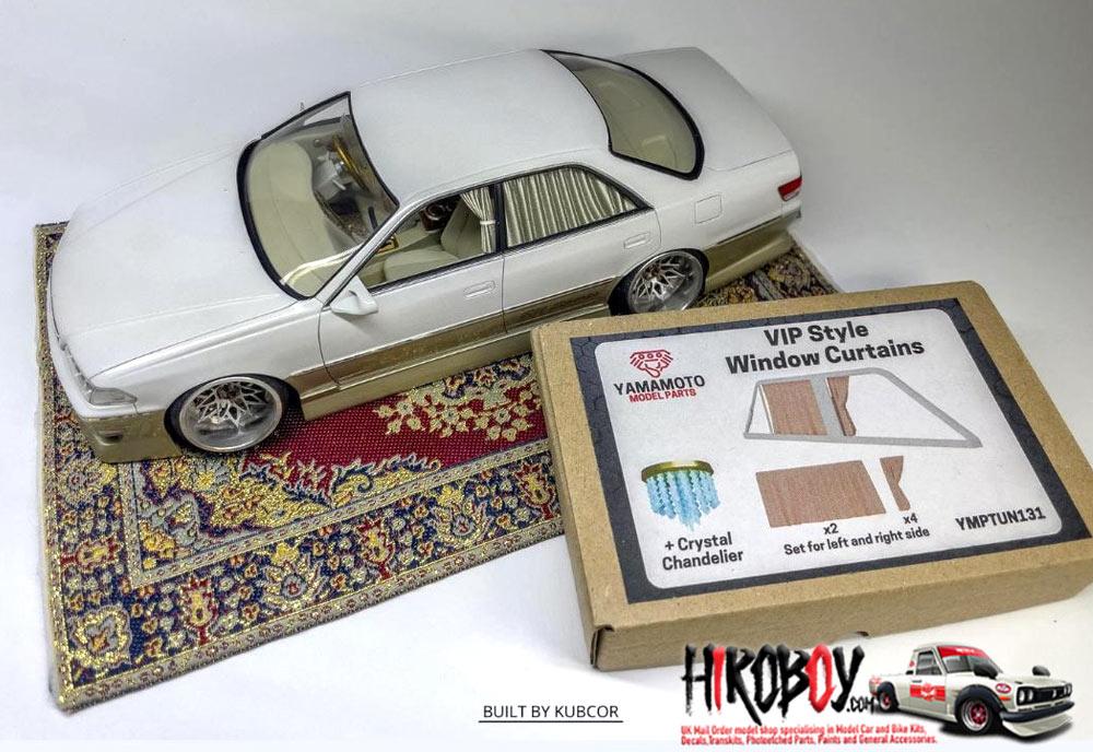 1:24 VIP Style window curtains & crystal chandelier Set | YMPTUN131 ...