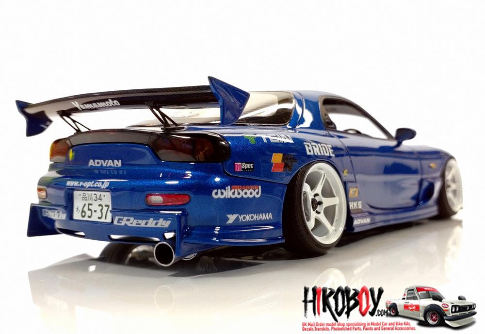 1:24 VeilSide D1-GT Body Kit for Mazda RX-7 FD3S (Tamiya 24116 ...