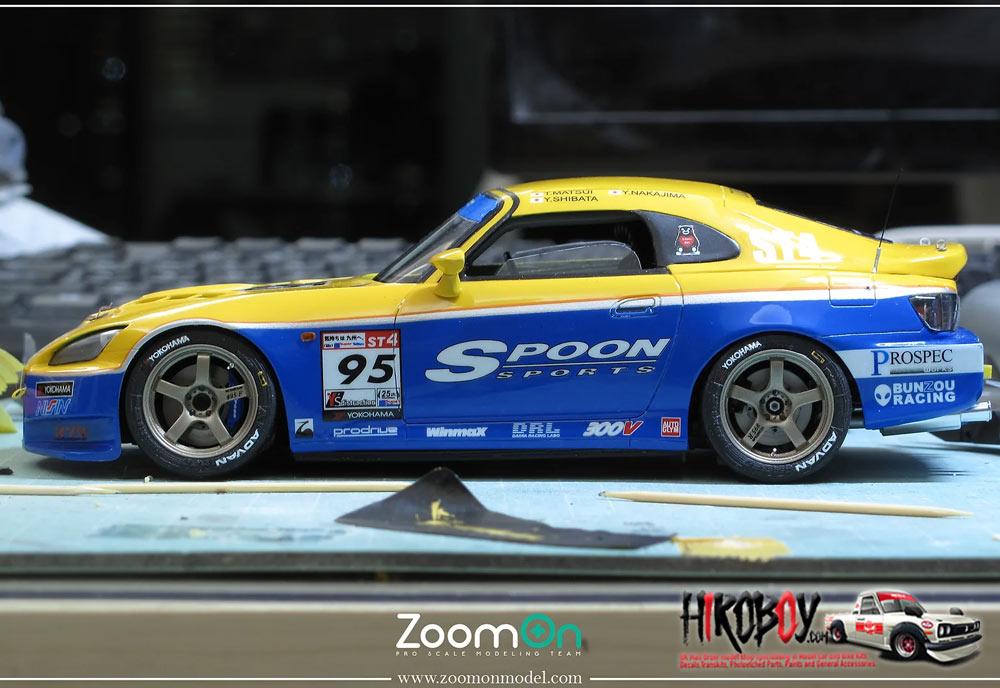 1:24 Honda S2000 Spoon Hard Top | Z156 | ZoomOn