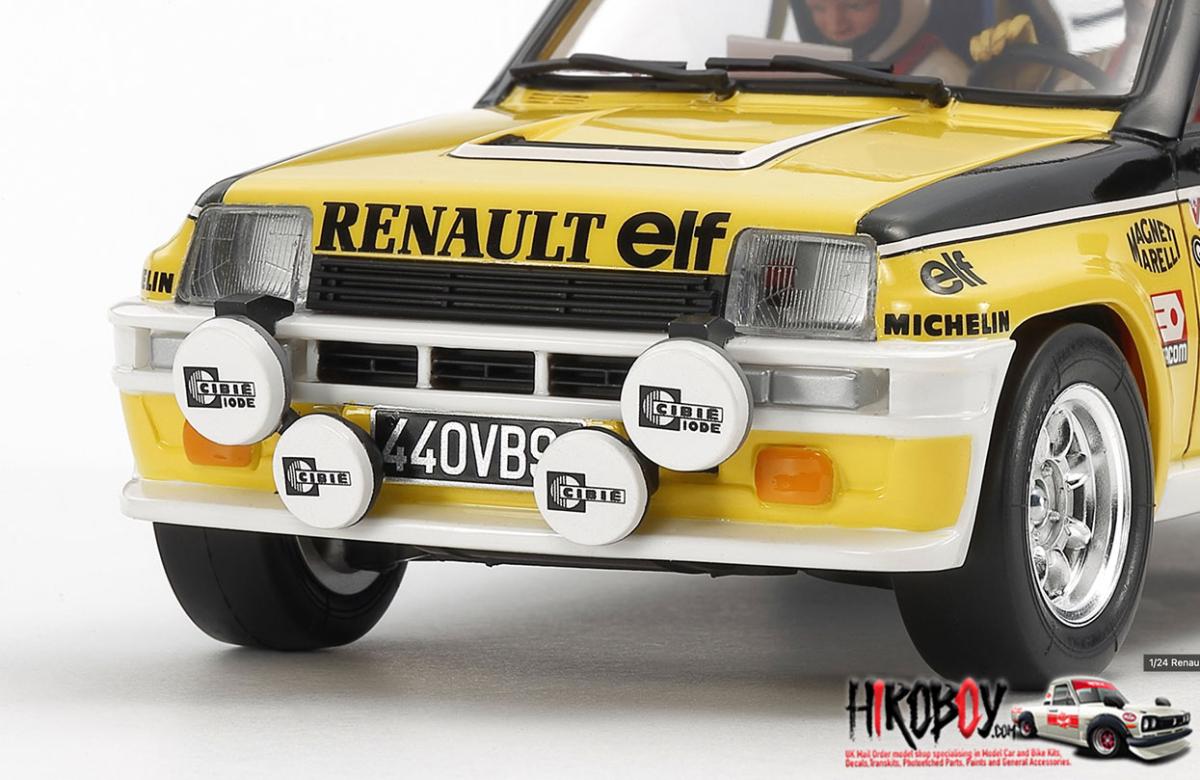 1:24 Renault 5 Turbo Rally - 24027 | TAM24027 | Tamiya