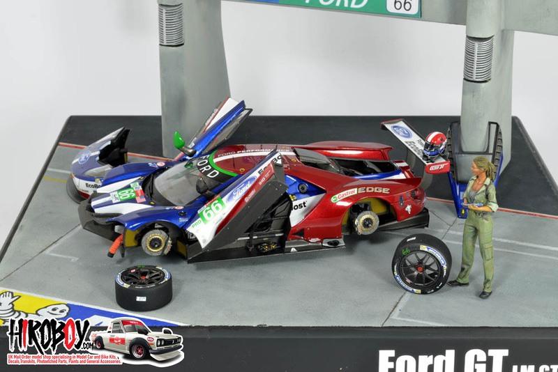 1:24 Resin Upgrade set for Ford GT - 24 Hours Le Mans 2017 | DCL-PAR003 ...