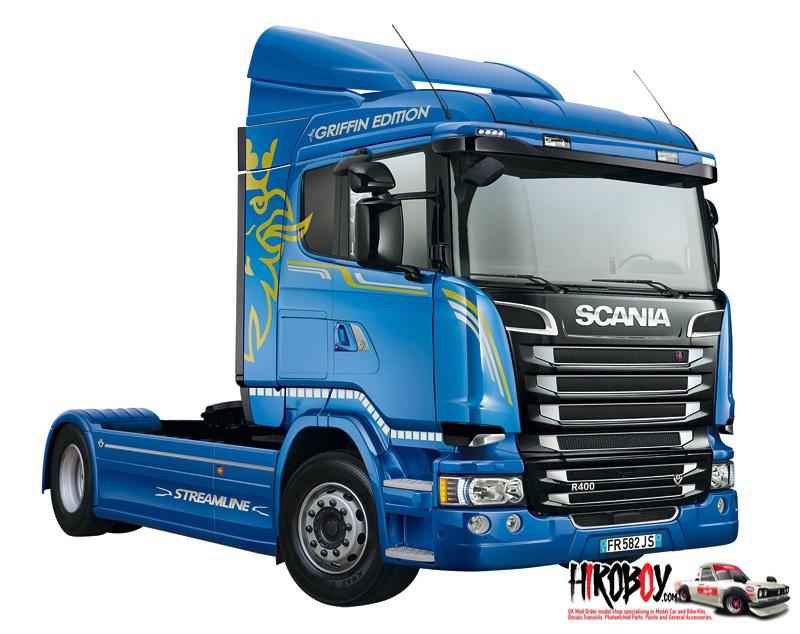 1:24 Scania R400 Streamline Flat Roof - Italeri 3947 Model Kit | IT ...