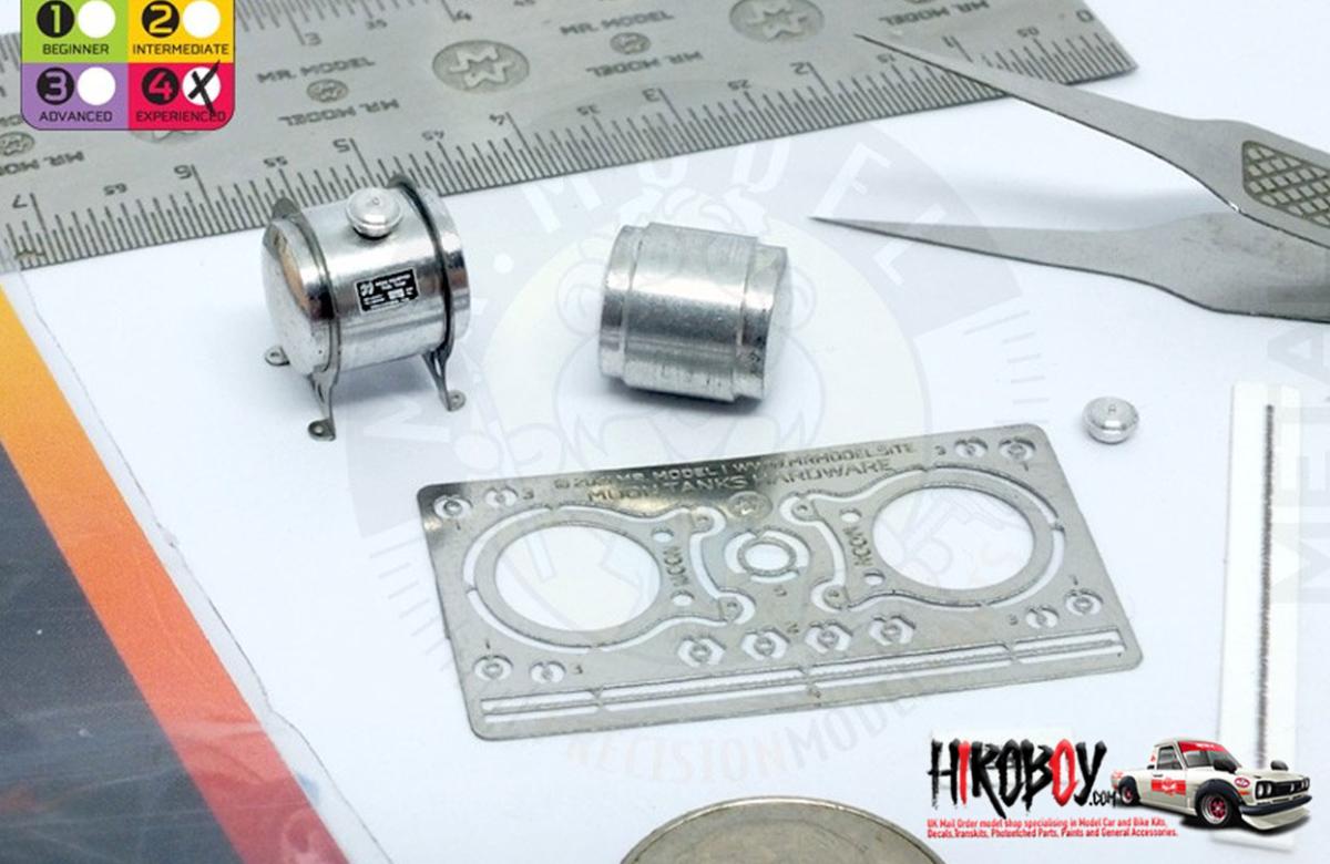 1:24 Moon Tank Jr Dragster Fuel Tank | MM1071 | Mr Model