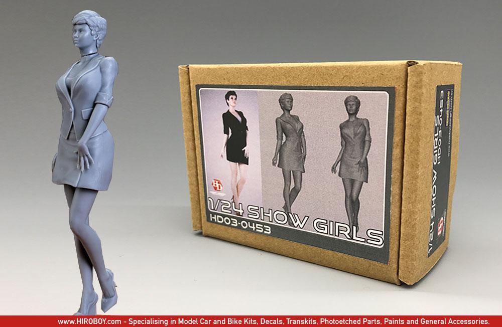1:24 Show Girl Resin Figure HD03-0453 | HD03-0453 | Hobby Design