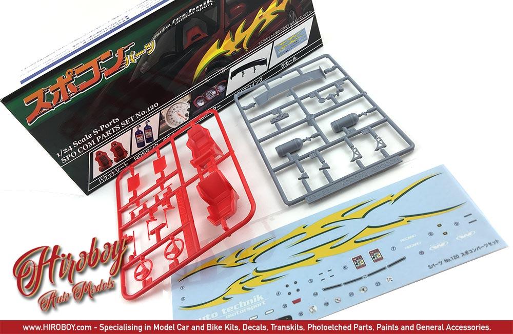 1:24 Sports Compact (Spo-Com) Parts Set | AOS-034323 | Aoshima
