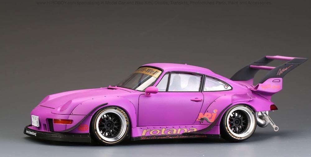 1:24 RWB Porsche 993 Widebody Kit For Ver."Akira Nakai" Rotana (Resin ...