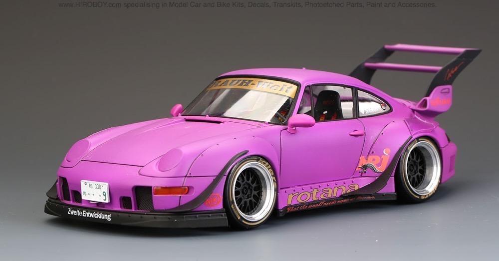 1:24 RWB Porsche 993 Widebody Kit For Ver."Akira Nakai" Rotana (Resin ...