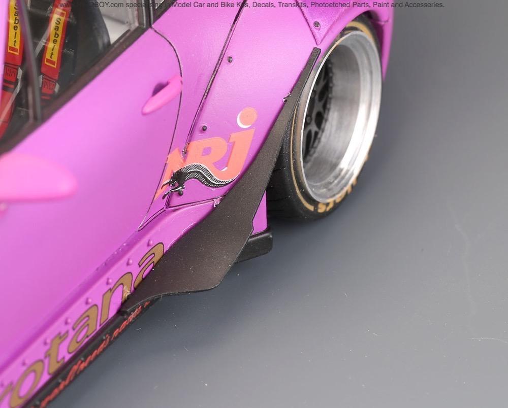 1:24 RWB Porsche 993 Widebody Kit For Ver."Akira Nakai" Rotana (Resin ...