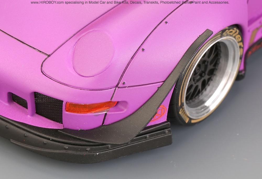 1:24 RWB Porsche 993 Widebody Kit For Ver."Akira Nakai" Rotana (Resin ...