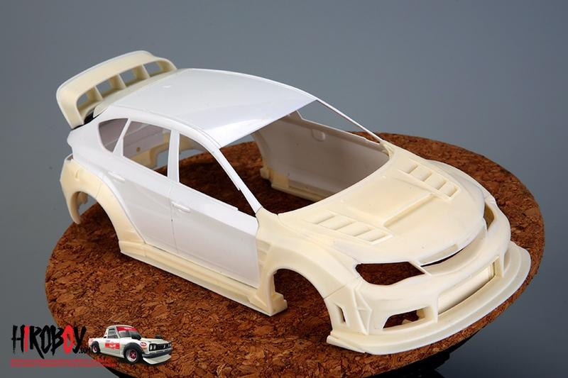 1:24 Subaru Impreza WRX STI Varis Wide Body Kit For Aoshima Impreza STI ...