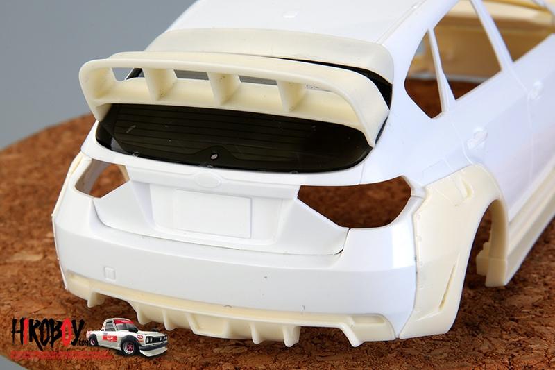 1:24 Subaru Impreza WRX STI Varis Wide Body Kit For Aoshima Impreza STI ...
