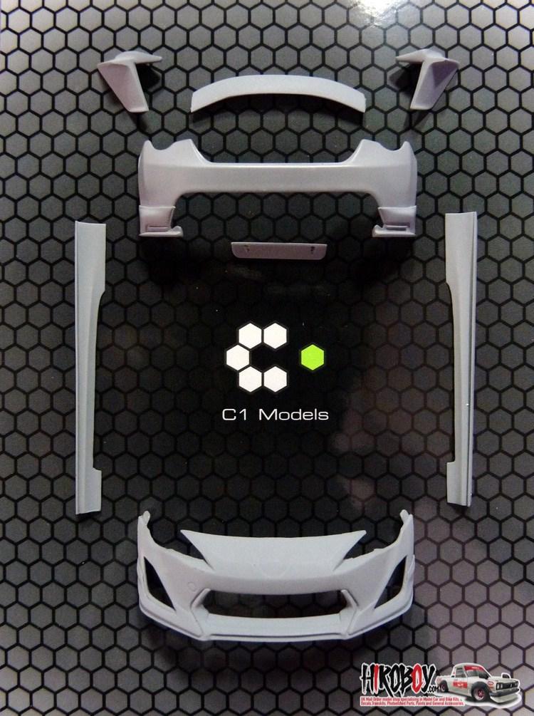 1:24 Toyota GT86 Factory Aero kit Transkit | C1-TK011 | C1 Models