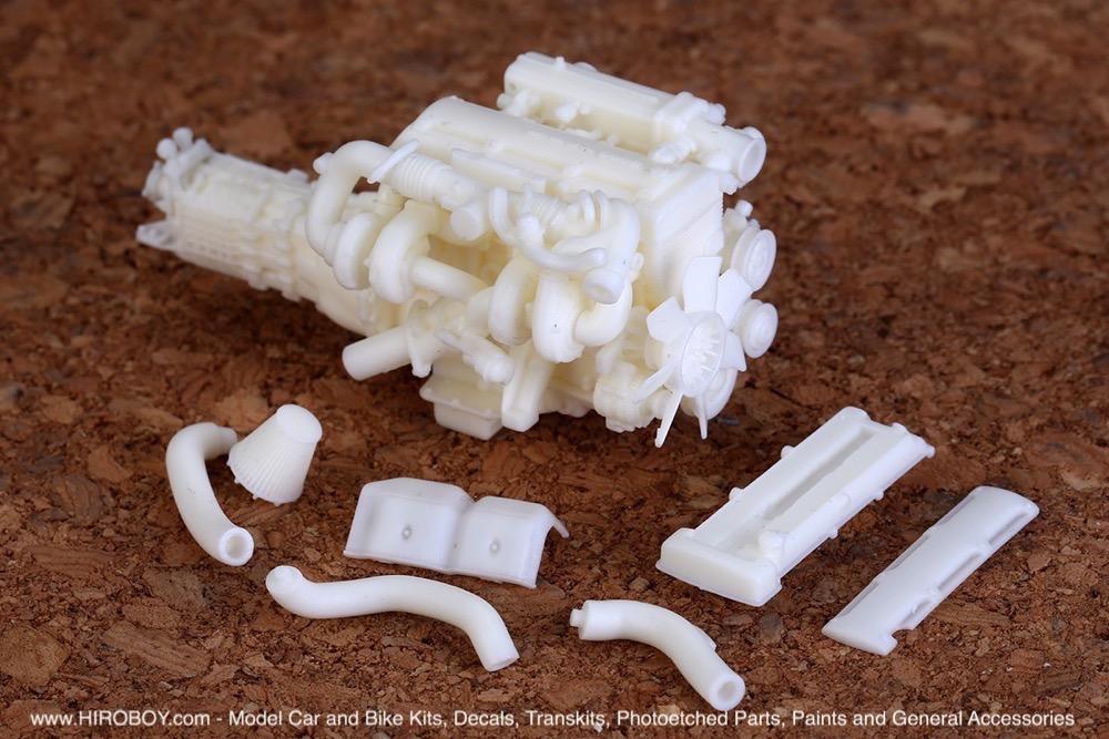 1:24 Toyota Supra 2JZ Engine Full Detail Kit | HD03-0497 | Hobby Design