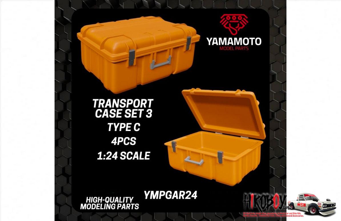 1:24 Transport case set 3 - Type C | YMPGAR24 | yamamotomodel