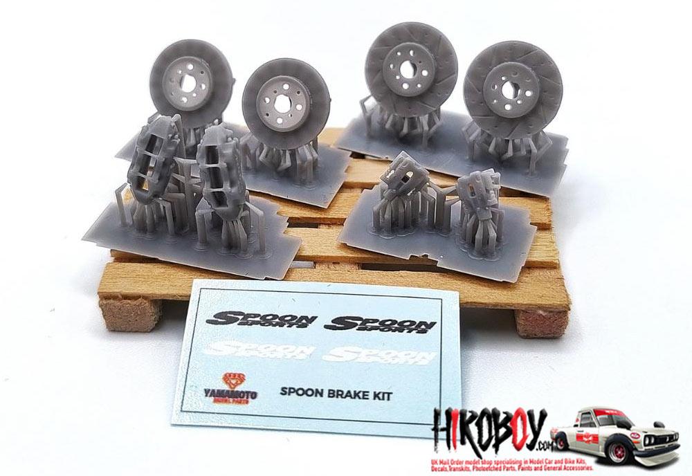 1:24 Honda Spoon Brake Set | YMPTUN132 | yamamotomodel