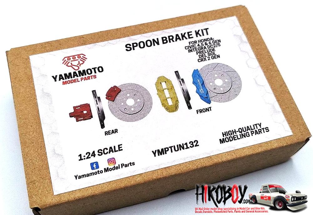 1:24 Honda Spoon Brake Set | YMPTUN132 | yamamotomodel