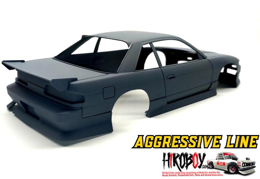 1:24 Aggressive Line Body Kit for Silva S13 (Tamiya 24078) | YMPTUN149 ...