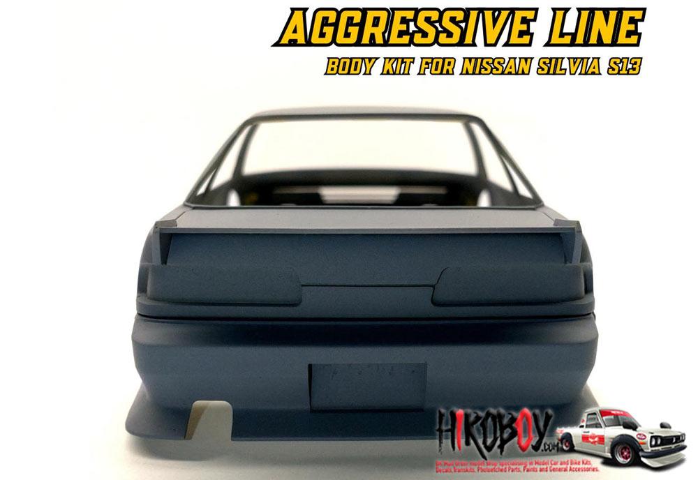 1:24 Aggressive Line Body Kit for Silva S13 (Tamiya 24078) | YMPTUN149 ...