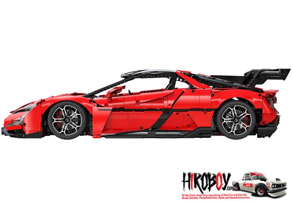 1:8 BYD Yangwang U9 Electric Super Coupé - 3671 pcs Bricks Kit ...