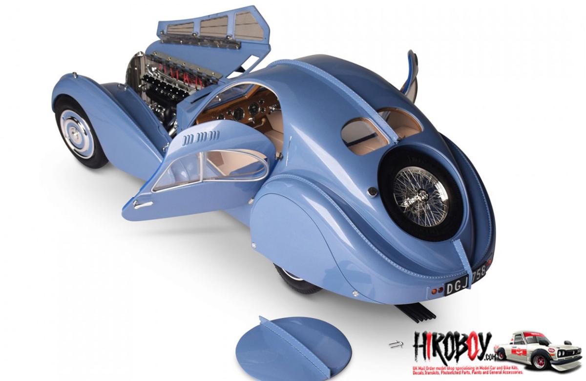 1:8 Bugatti SC57 Atlantic Metal & Plastic Kit | IXCBGAFK | IXO Collections
