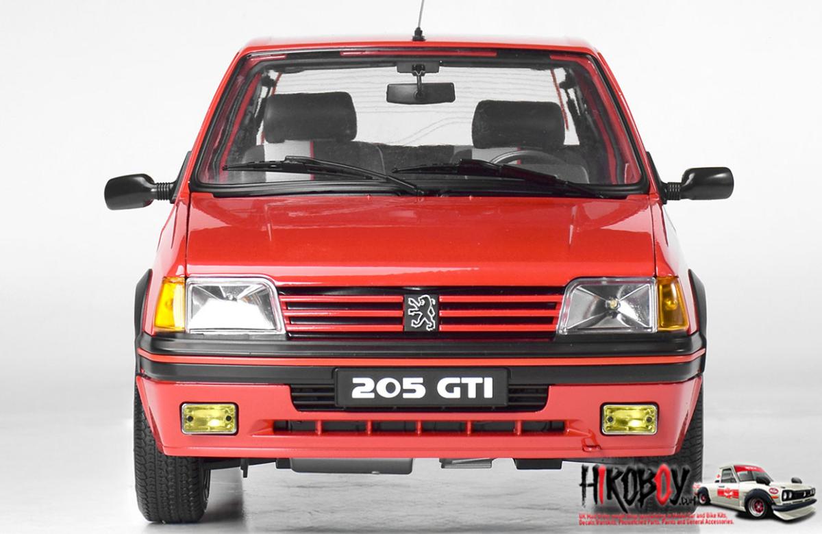 1:8 Peugeot 205 1.9 GTI Red Metal Kit | IXCPEUFK | IXO Collections