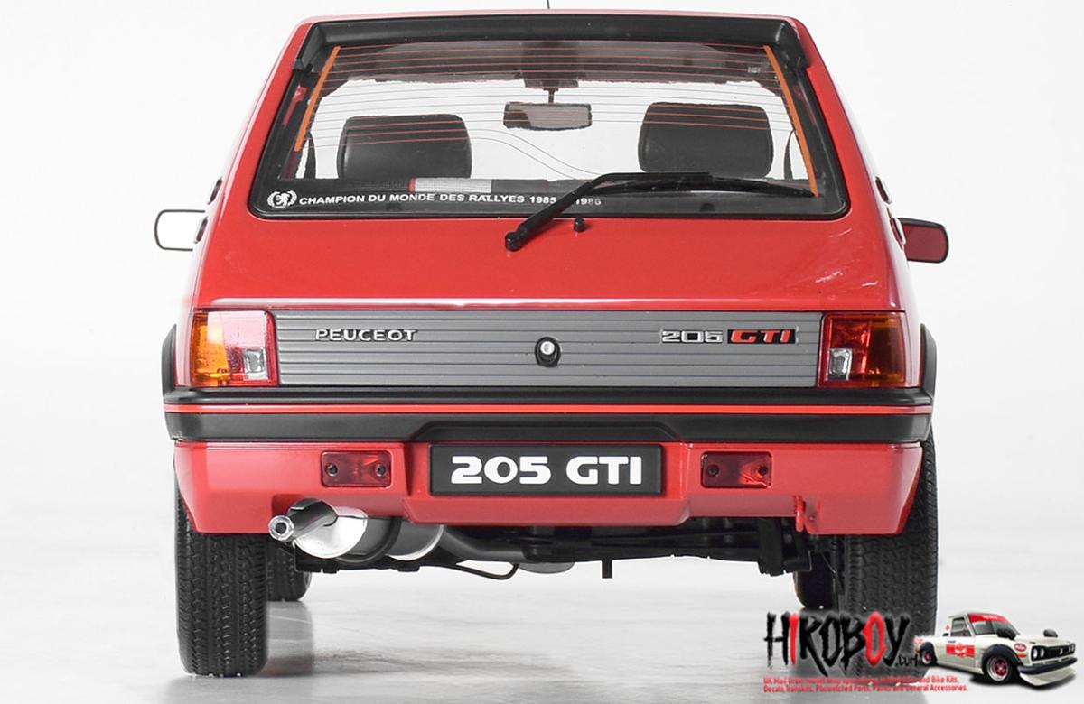 1:8 Peugeot 205 1.9 GTI Red Metal Kit | IXCPEUFK | IXO Collections