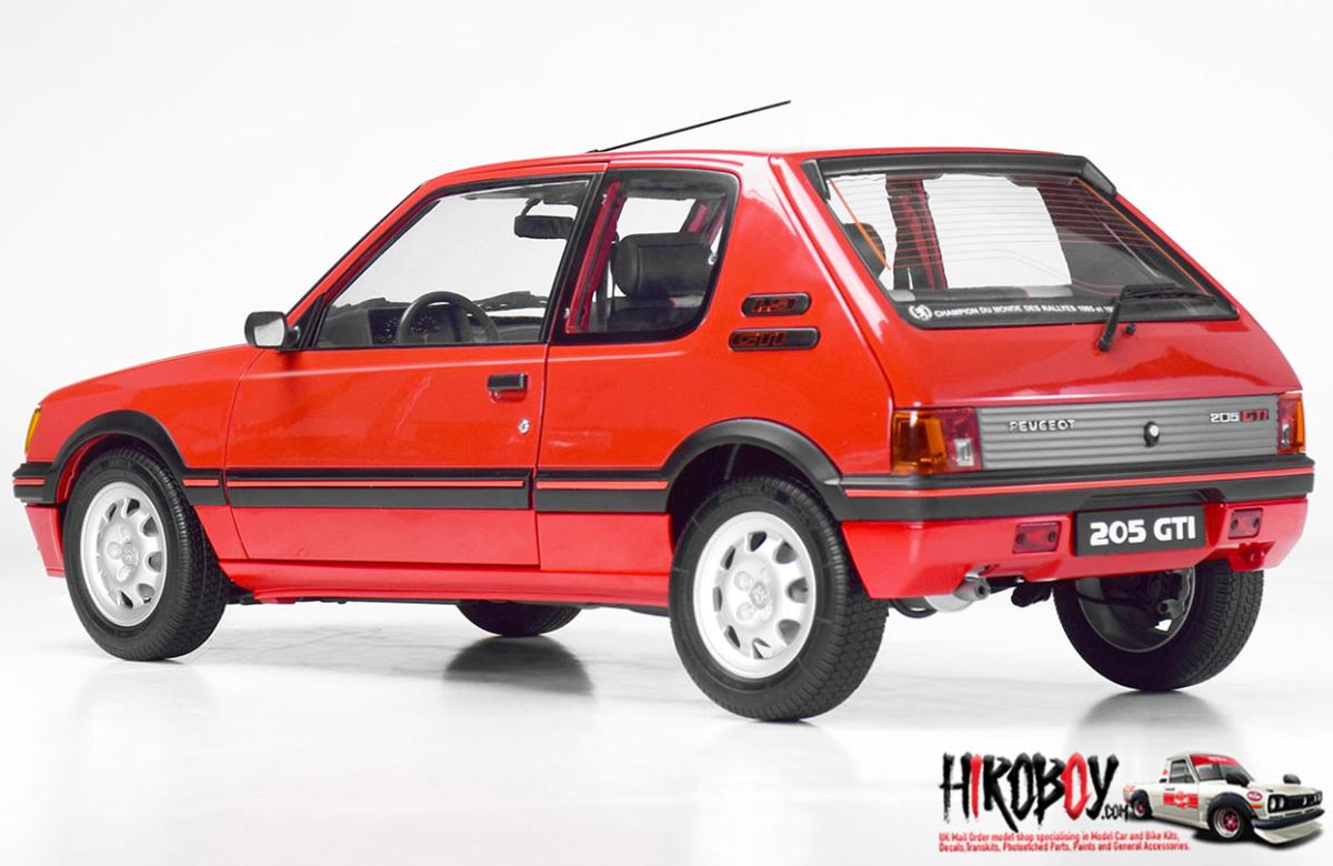 1:8 Peugeot 205 1.9 GTI Red Metal Kit | IXCPEUFK | IXO Collections