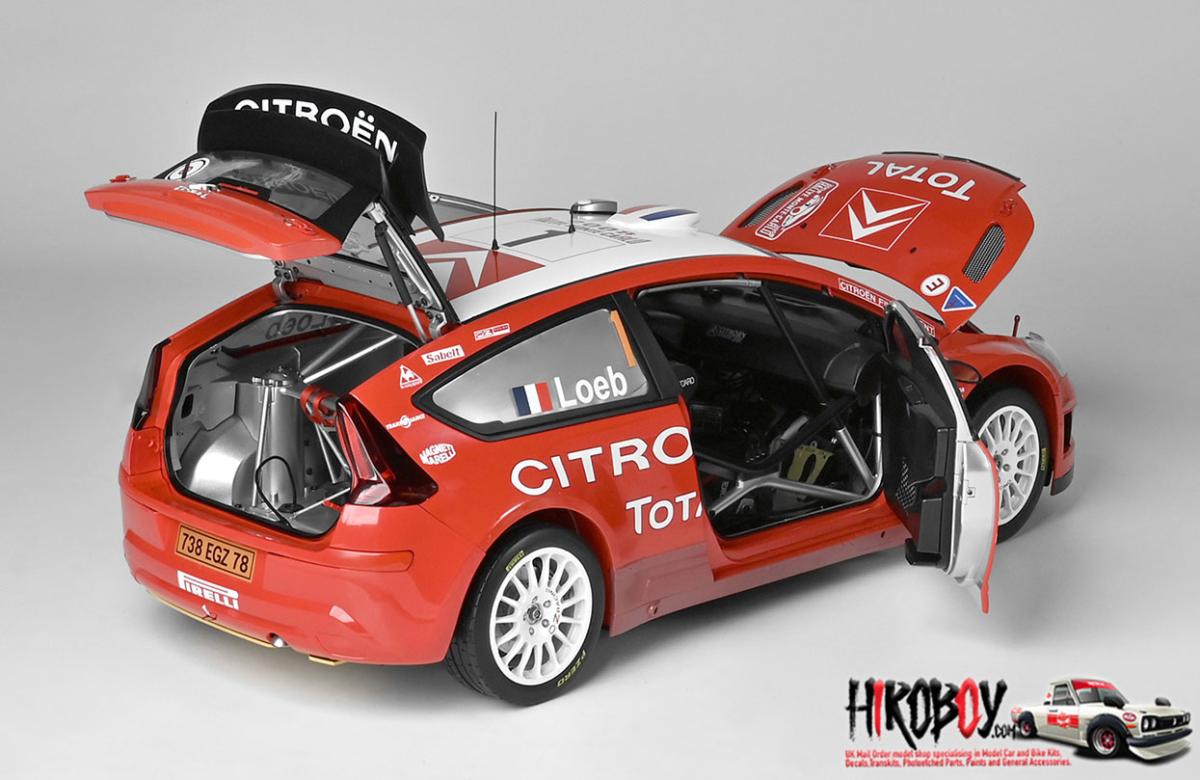 1:8 Citroën C4 WRC 2008 Red Metal Kit | IXCCC4FK | IXO Collections