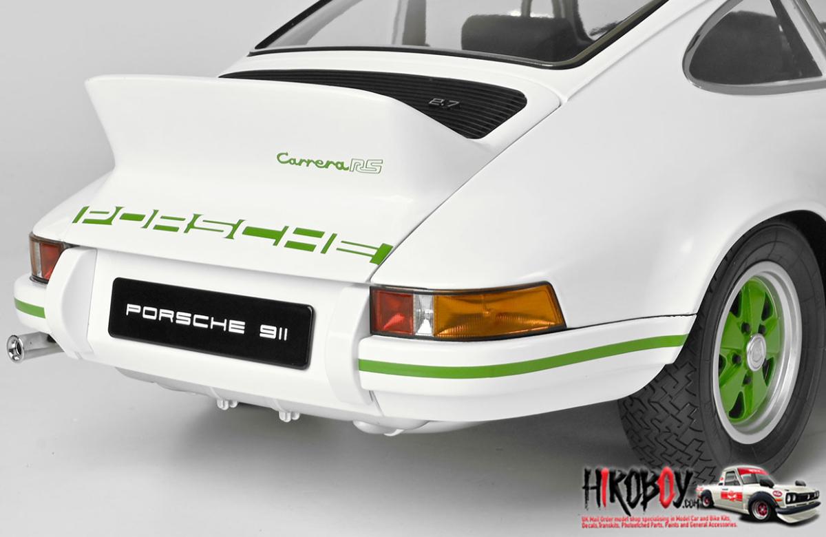 1:8 White Porsche 911 Carrera RS 2.7 Metal Kit | IXC911FKW | IXO ...