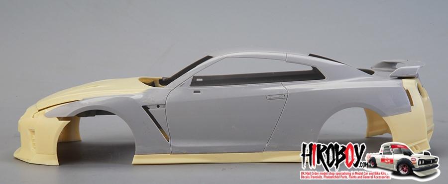 1: 24 Nissan R35 GT-R 2022 Facelift Transkit/Detail-up Set (Resin+PE ...